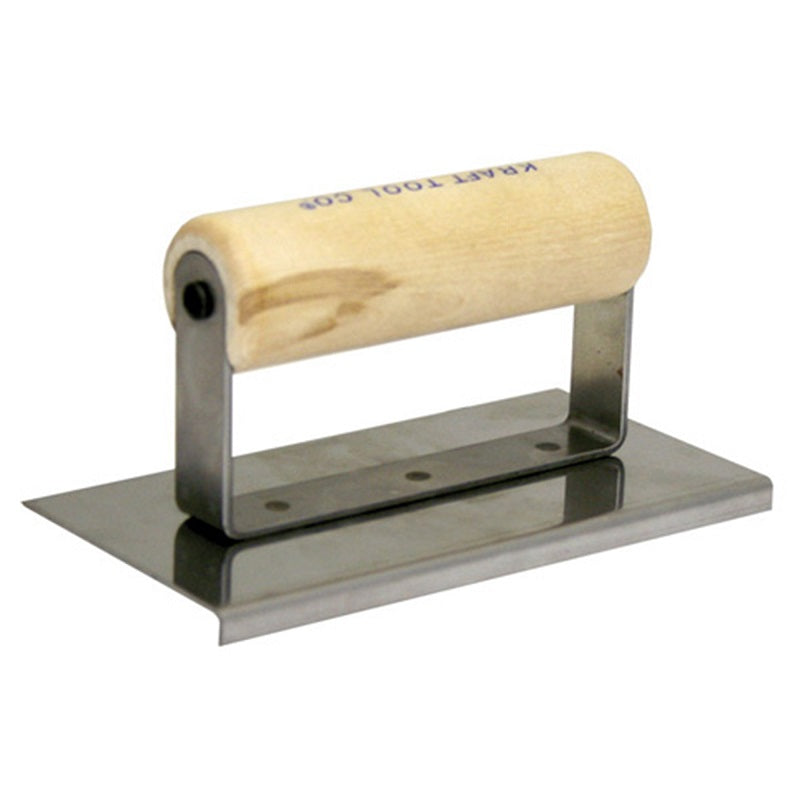 Edger 6" x 3" x 1/4" Lip 90 degree Stainless Steel (CF528)